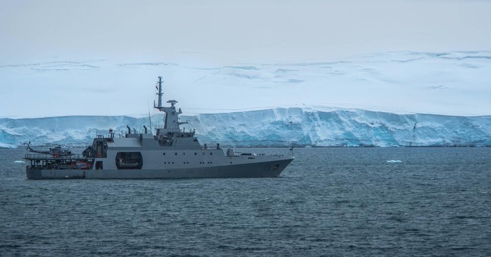 El buque ARC 20 de Julio de la Armada de Colombia llegó a la Antártida ...