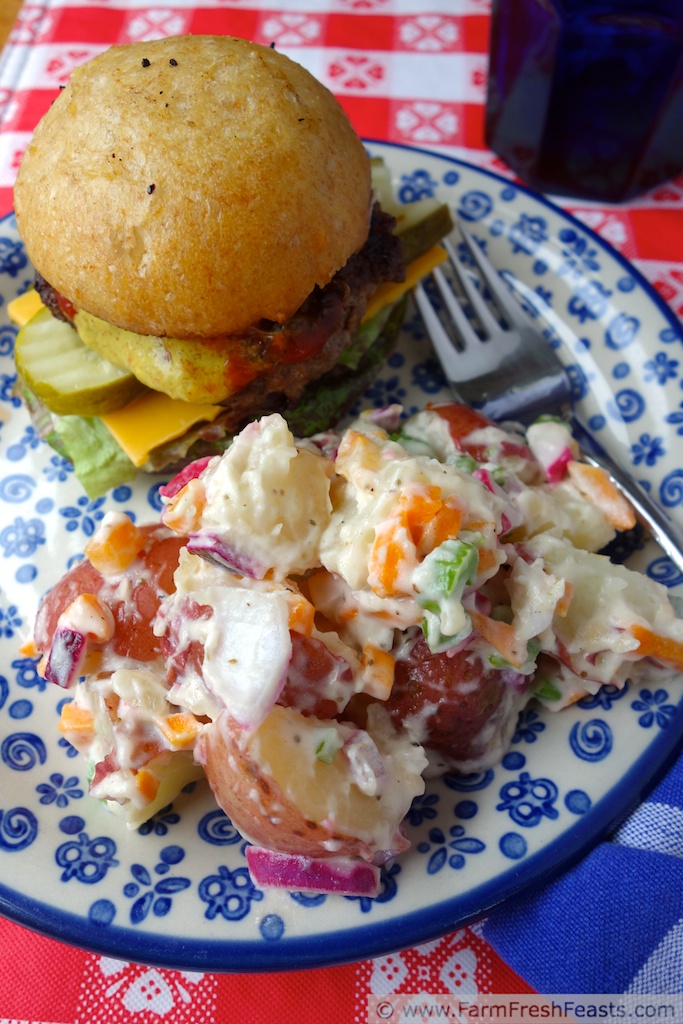 Farm Fresh Feasts: Confetti Potato Salad