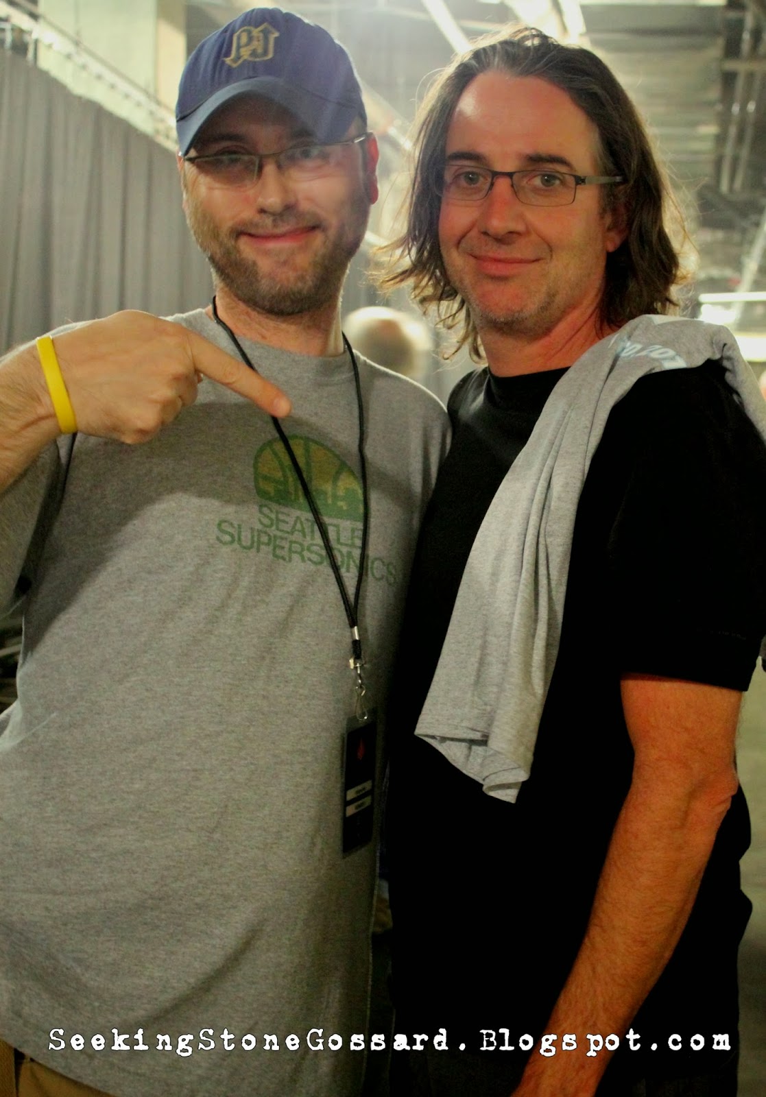 Seeking Stone Gossard: And then there was Charlotte.....