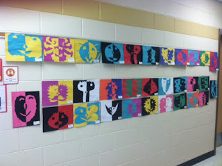 Positive & Negative Space Collage