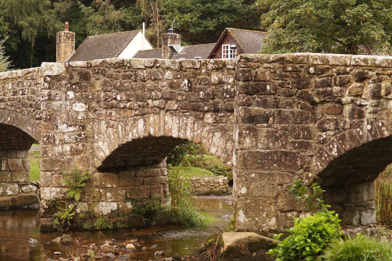 Castle Drogo and the walk to Fingle Bridge through the Teign Gorge ...