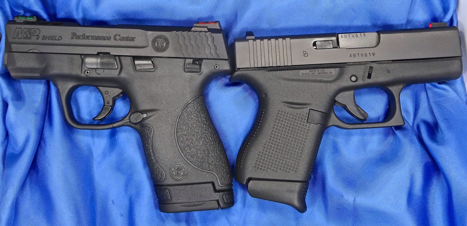 Average Joe s Handgun Reviews Performance Center S W Shield Versus