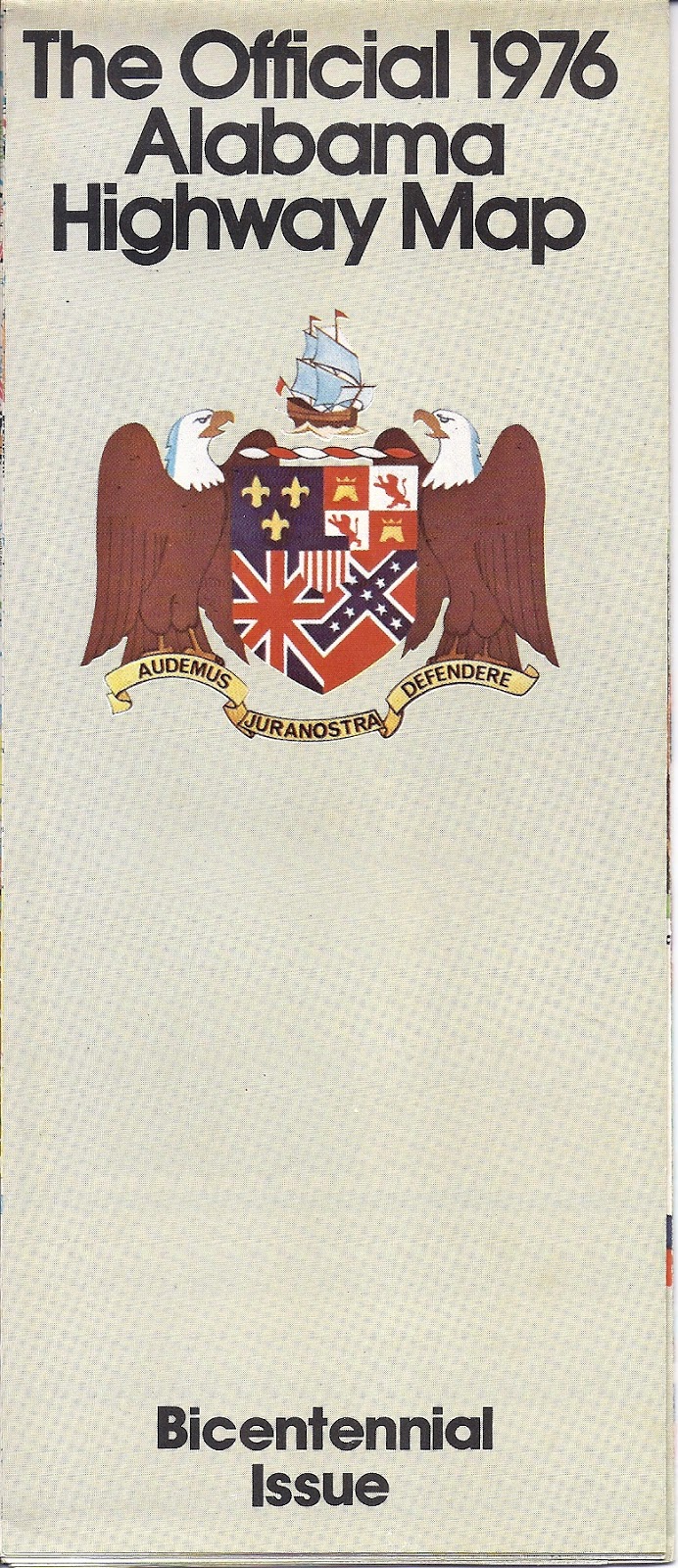 Alabama Yesterdays: Some Alabama Highway Map Covers (1)