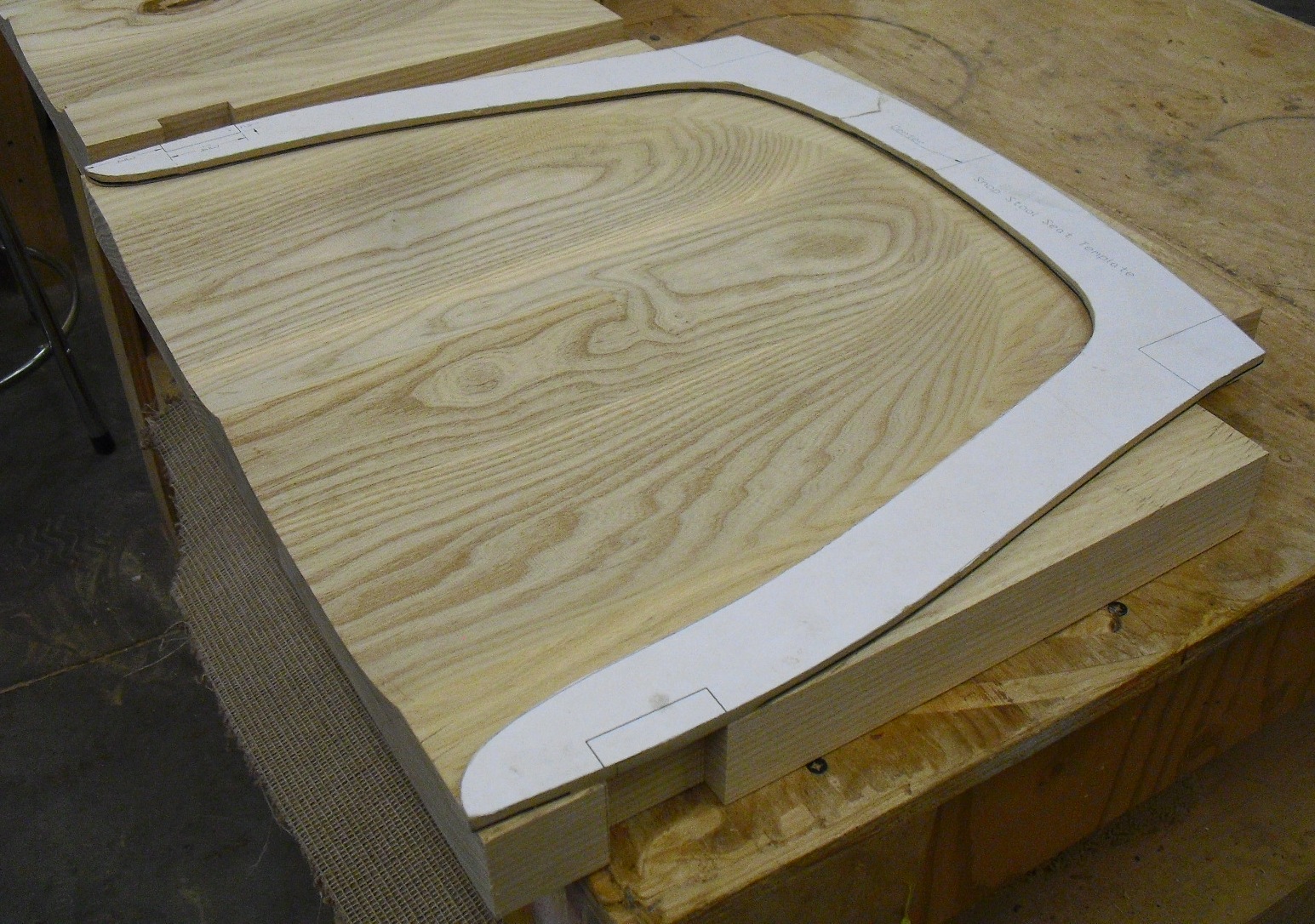Let's Talk Wood: The coolest seat scooping jig ever