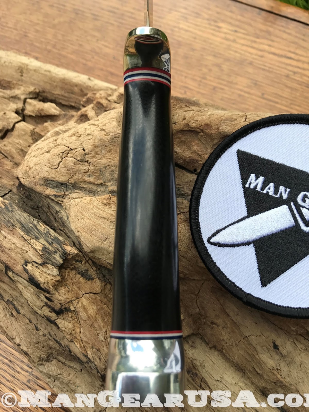 Man Gear: Randall Made Model 22 Outdoorsman Black Micarta,RWB ...