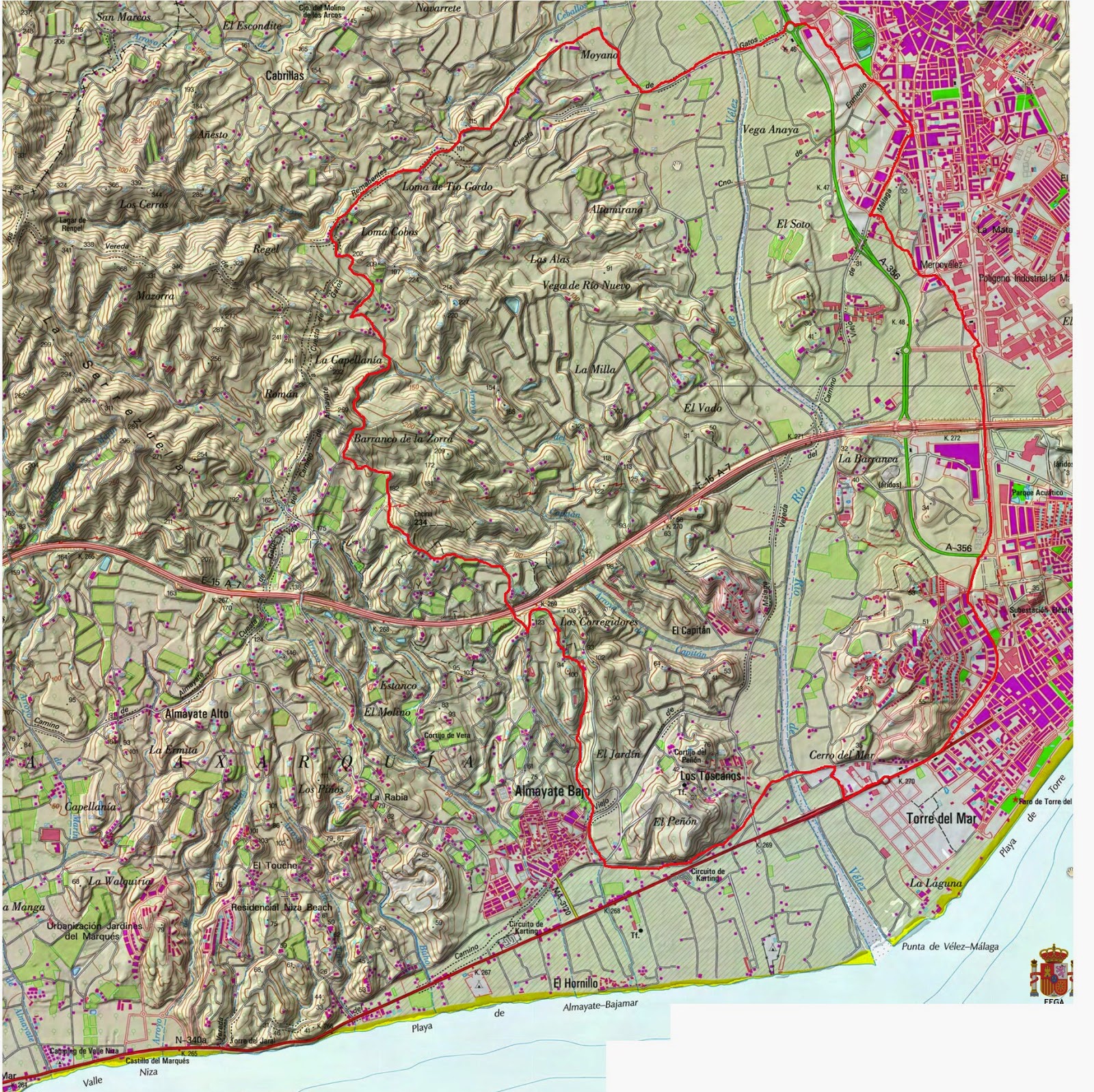 Legión Fénix: Circular Almayate - Encinas - Gesa - Remanentes