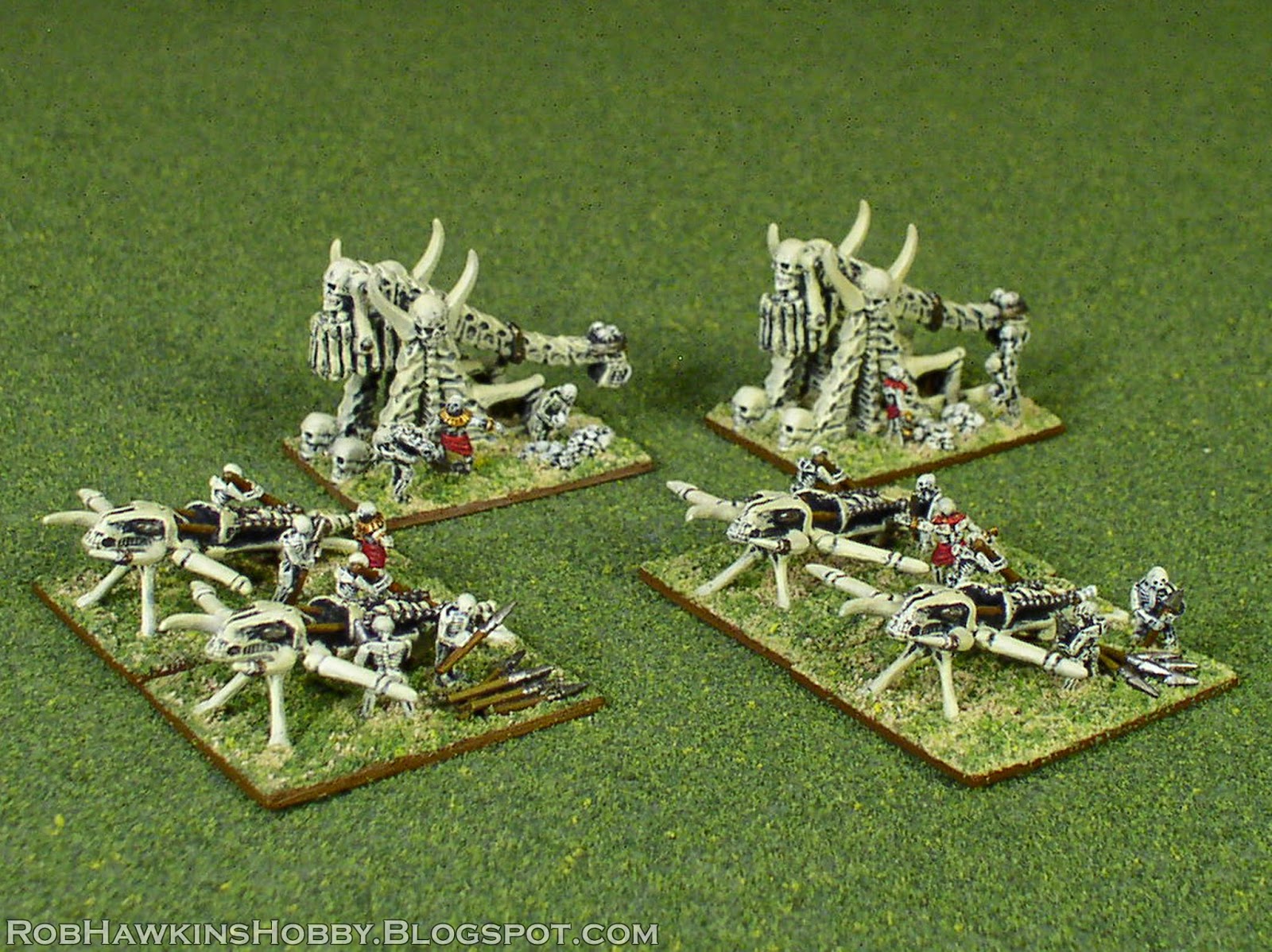 Rob Hawkins Hobby: Warmaster: The Army of the Baltizzar Necropolis