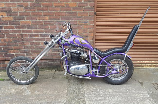 ZZ chop: survivor BSA chopper
