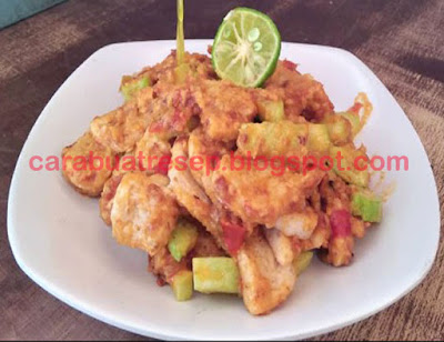 CARA MEMBUAT KAREDOK BASRENG KERING DAUN JERUK | Resep Masakan Indonesia