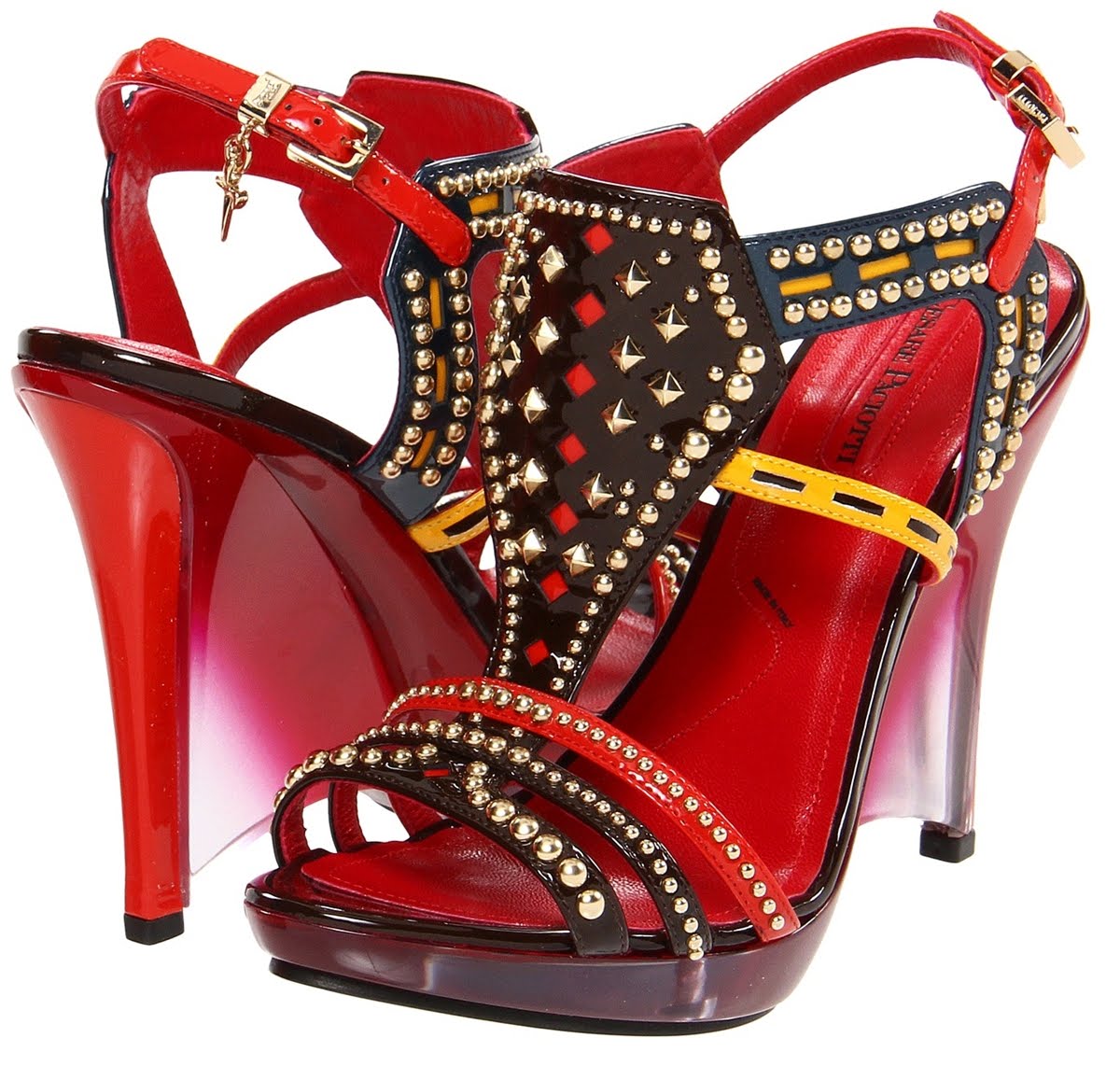 Shoe of the Day | Cesare Paciotti 152110B Wedge Sandals | SHOEOGRAPHY