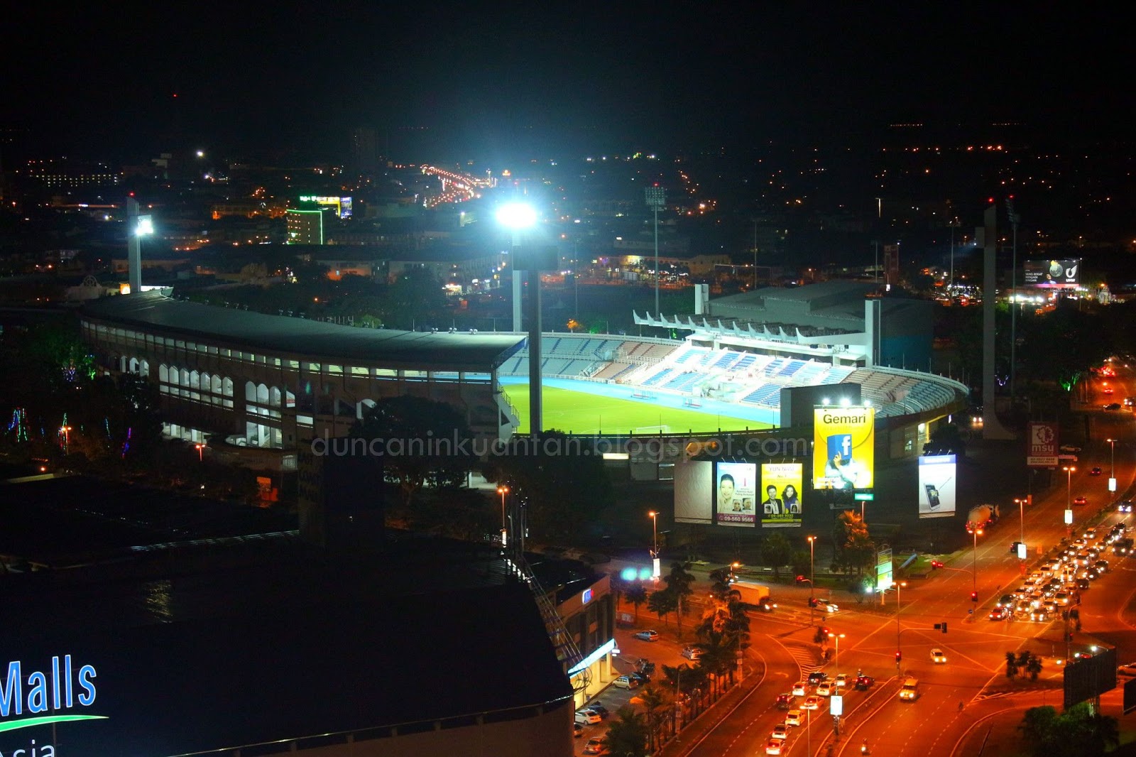 *The KUANTAN blog*: Aerial views of Kuantan at night