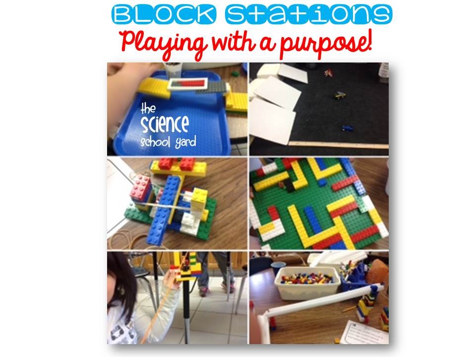 Building Blocks Stations: Playing With Purpose - The Science School Yard