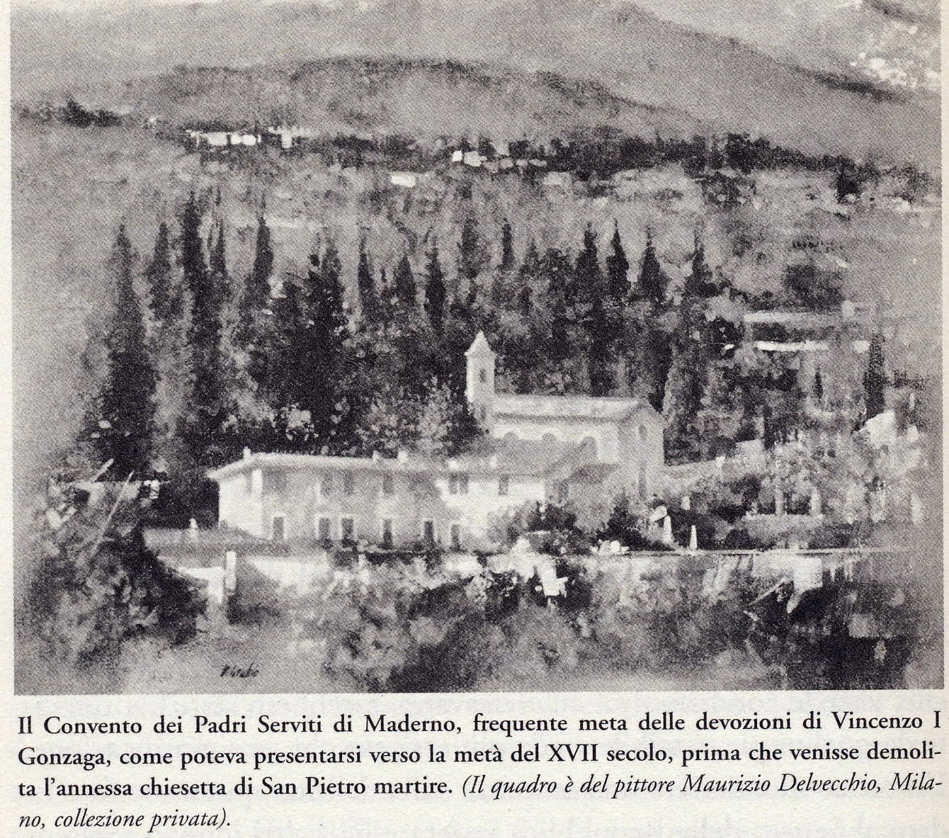 Storia di Toscolano-Maderno: IL CONVENTO DEI PADRI SERVITI (VILLA CAPRERA)