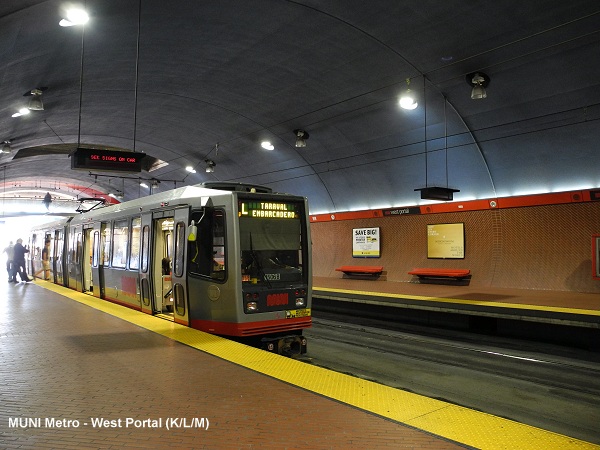 Robert Schwandl's Urban Rail Blog: SAN FRANCISCO Muni Metro & BART