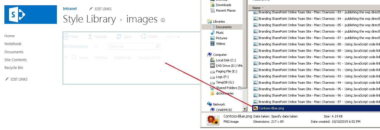Azure & Co: Branding a SharePoint Online team site using the SharePoint JavaScript Object Model