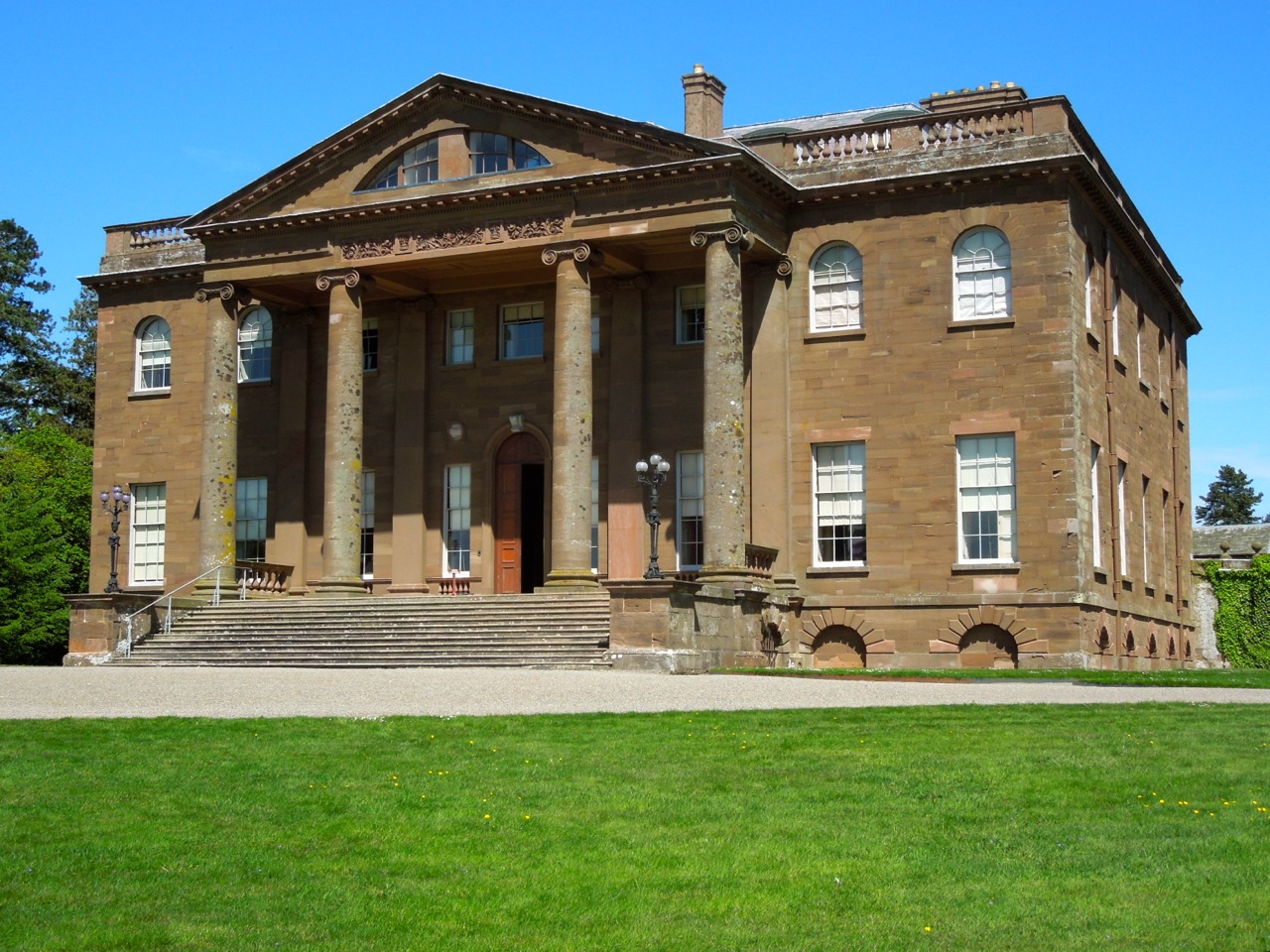 architect design™: Berrington Hall - the perfect Neo-classical country ...