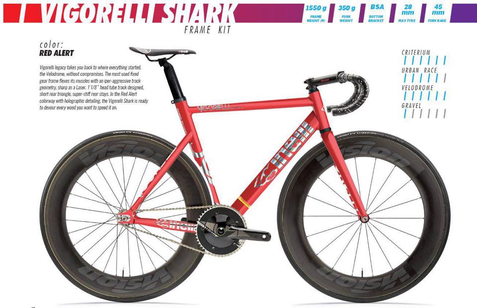 Laguna Fixed Gear: Cinelli Vigorelli Shark