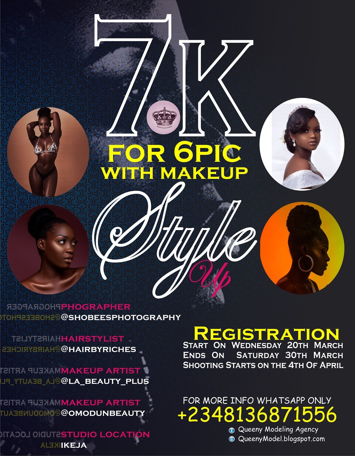 QUEENY MODELS BLOG: Queeny Models Partners Production