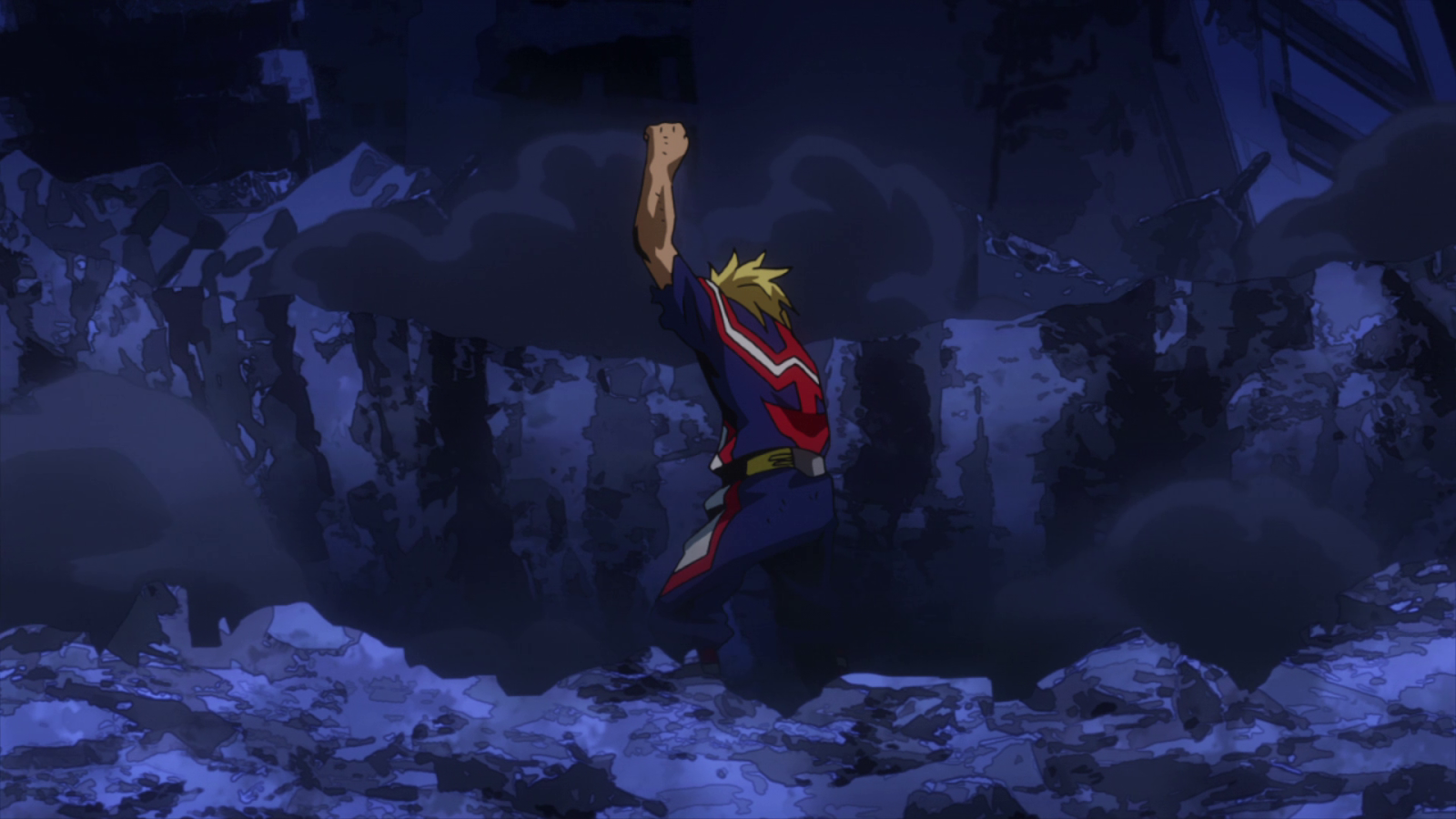 Boku no Hero Academia cap 11: All Might vs All For One el final