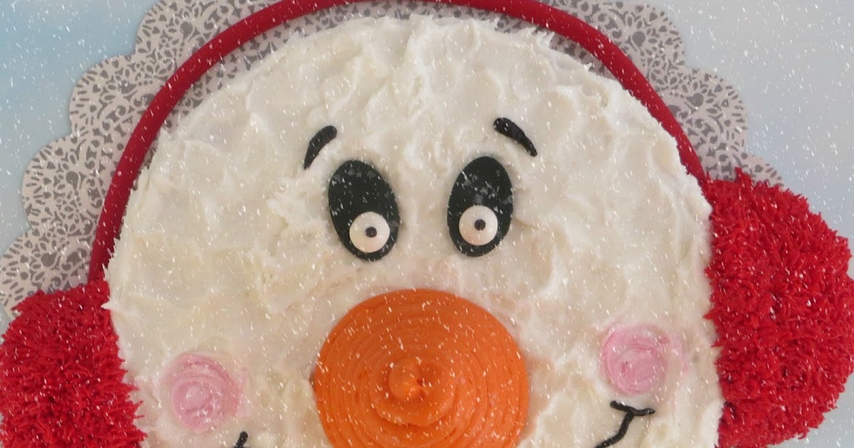 The Partiologist: Snowman Cake!
