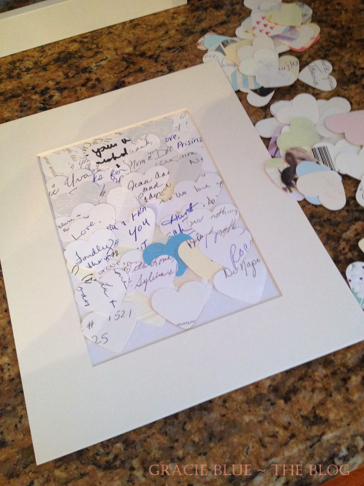 Gracie Blue : Wedding Card Display - DIY