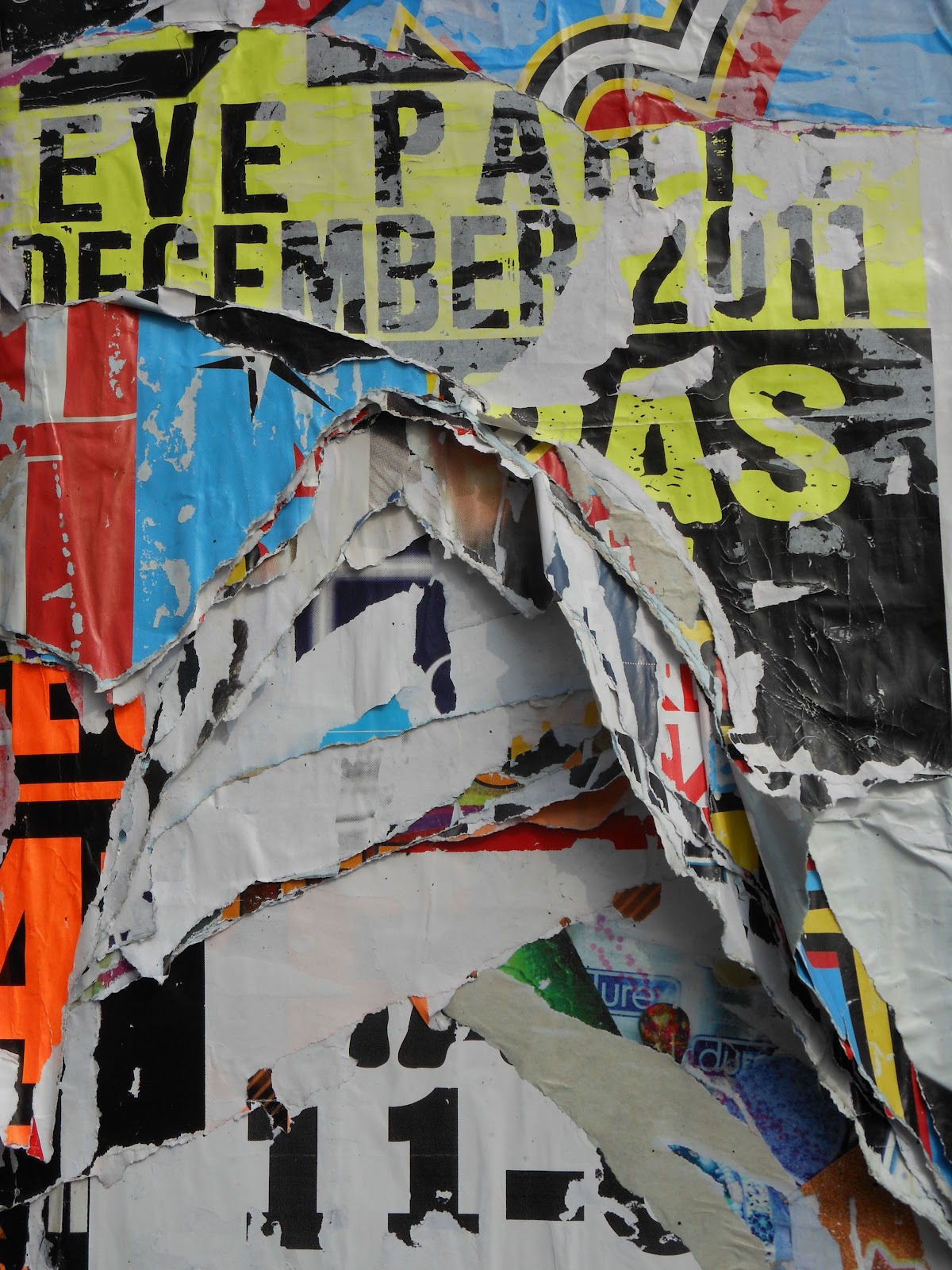 M D AINSWORTH: ripped posters