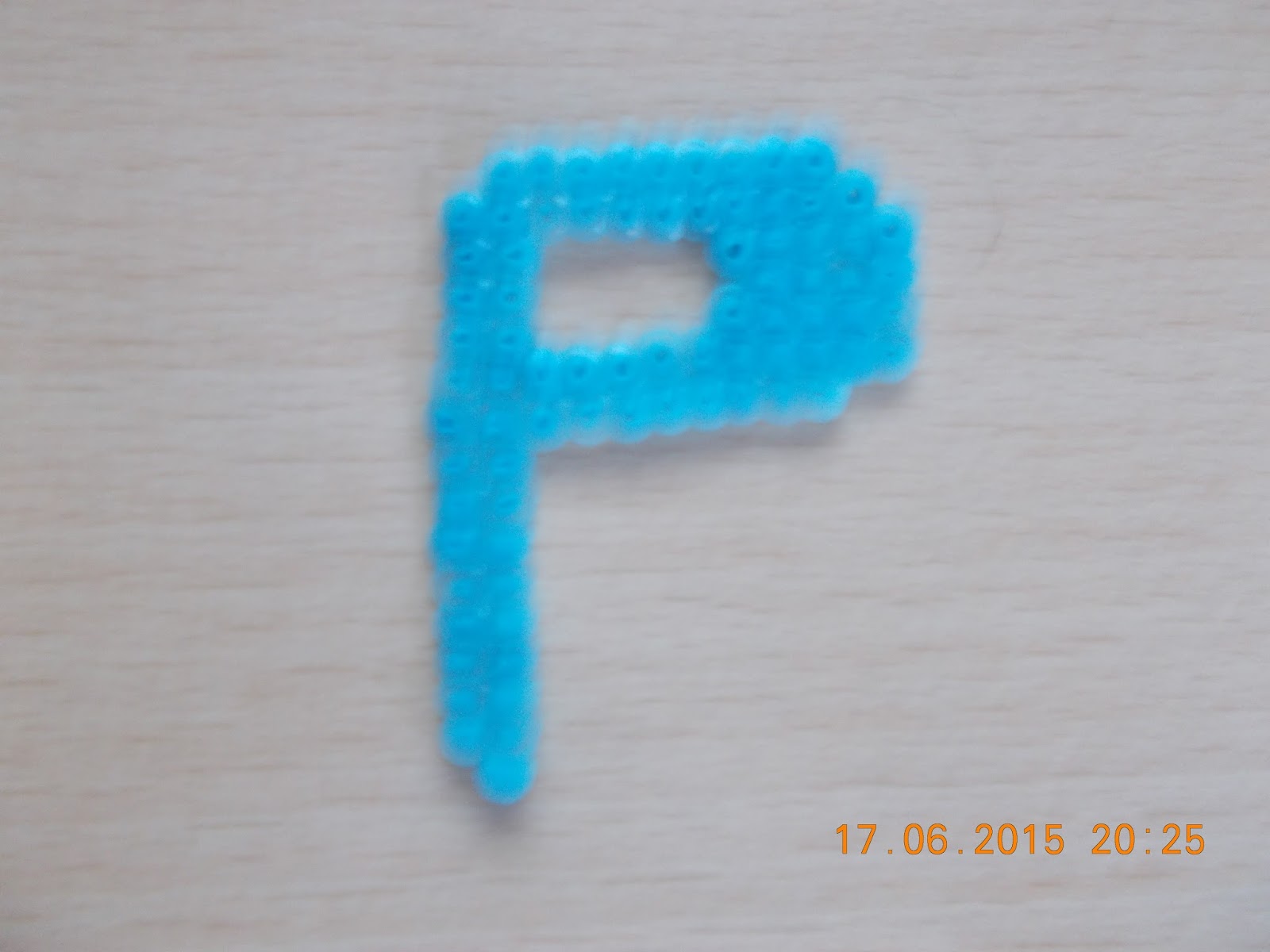 Blog de hama beads: Letra P