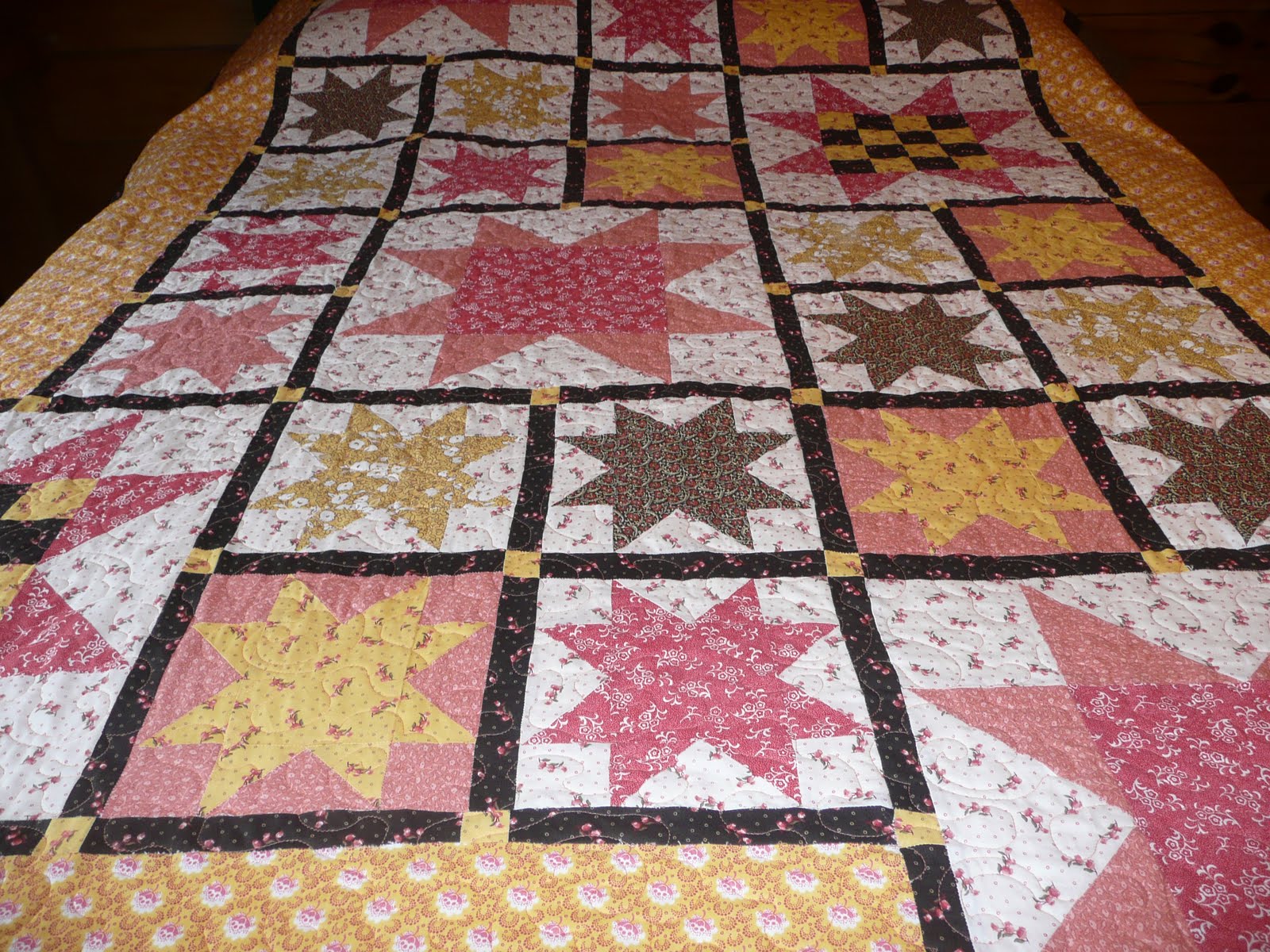 Acorn Ridge Quilting: Barb's Star Quilt
