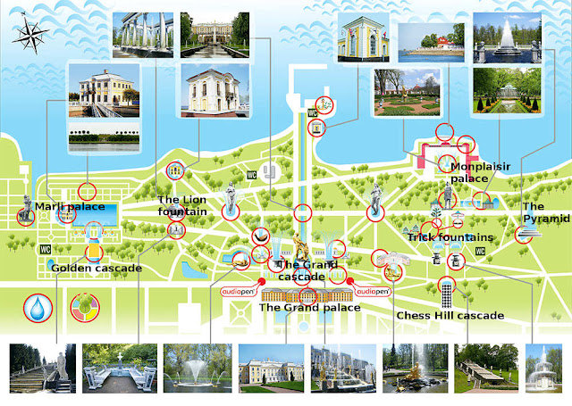 chez-galilei: peterhof sarayı-saint petersburg