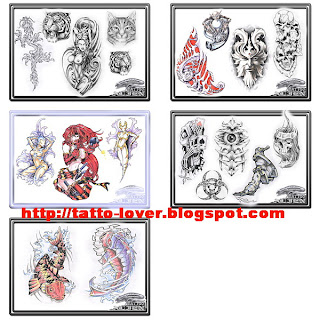 Alien Tattoo sheet 10