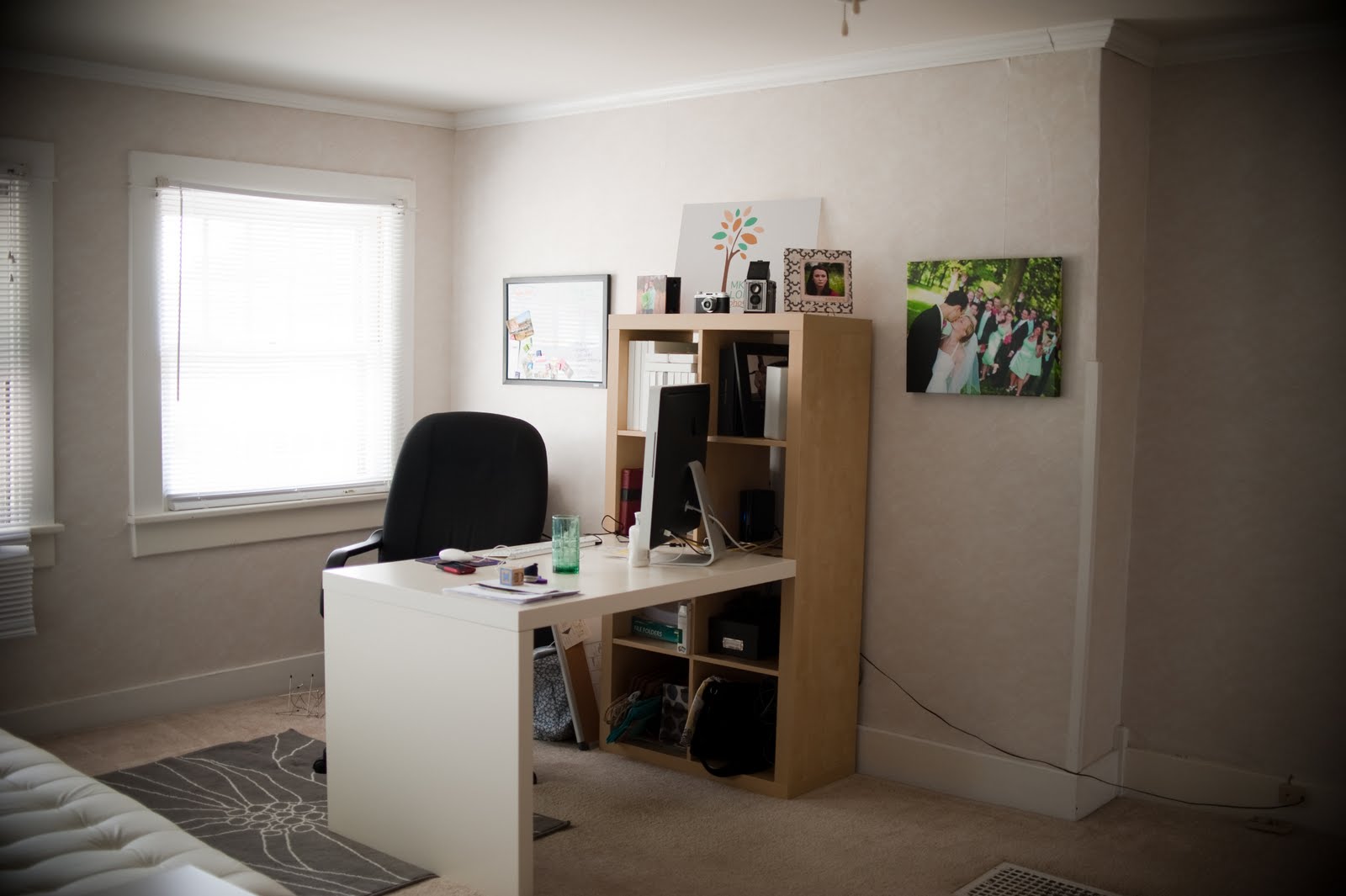 Picture Today: 132/365: Makeshift Office