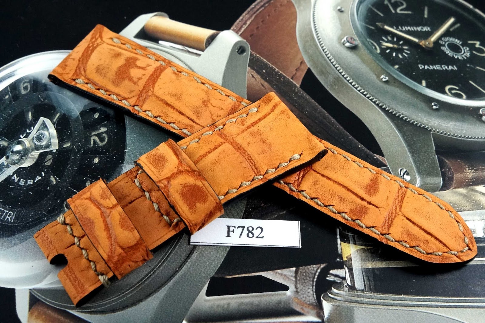 Orloff straps: CROCODILE STRAPS AVAILABLE