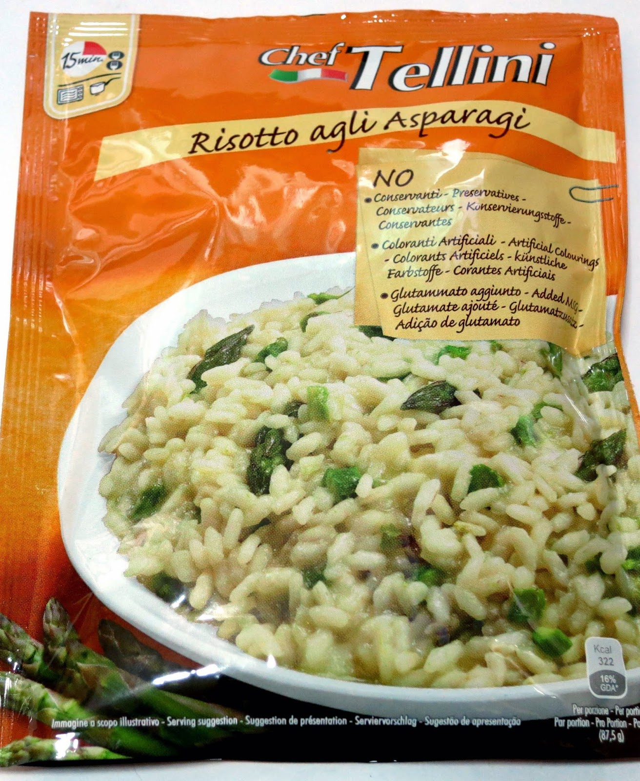 想 yummy, 就係咁 easy: 【即食推介篇】意大利 Chef Tellini 即食蘆筍燴飯