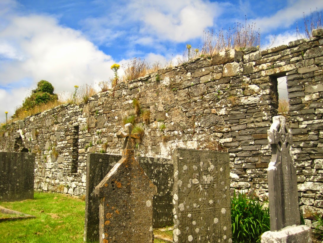 Wishful Linking Family History Blog: Step 7) The old church at Kilmihil ...