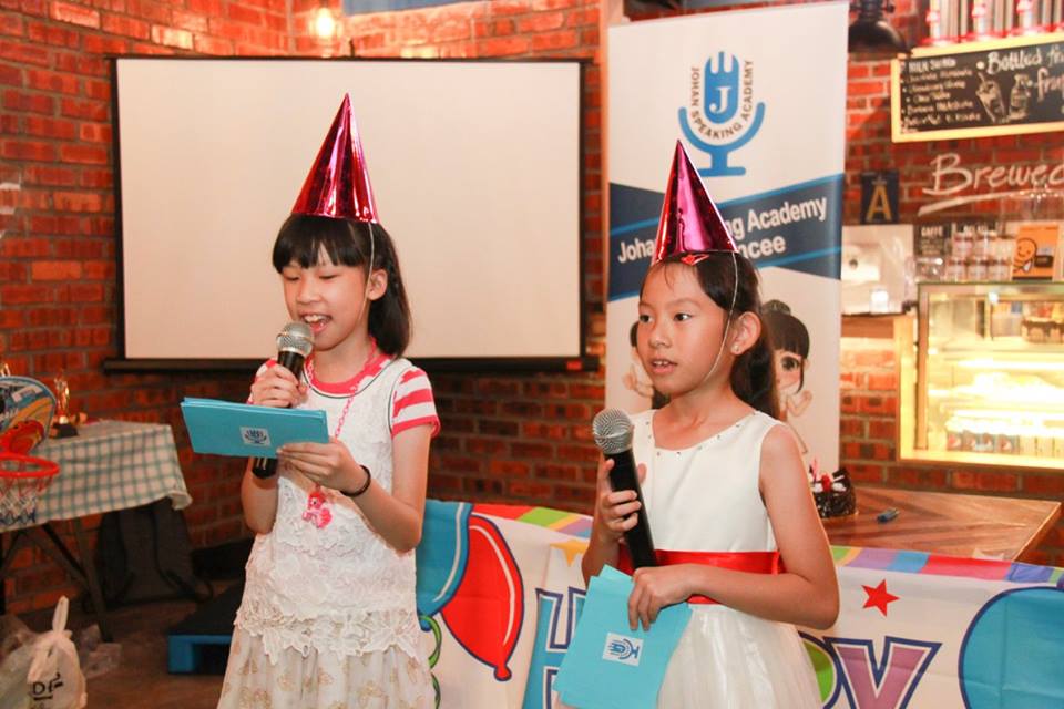 Kids Public Speaking ( Johan Speaking Academy ): How to be an emcee