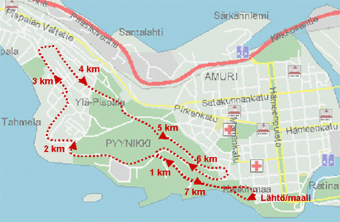Petteri Muukkonen: Pyynikin perinteisessä testijuoksussa 28.1.2012