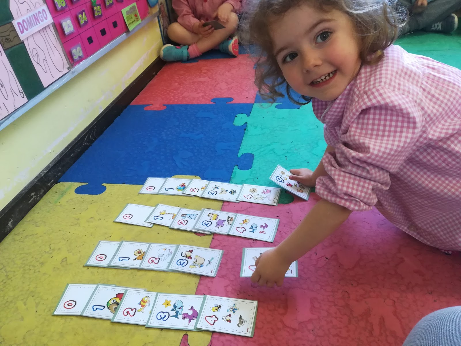 LA SERIE NUMÉRICA CON CARTAS DE ANIMALES