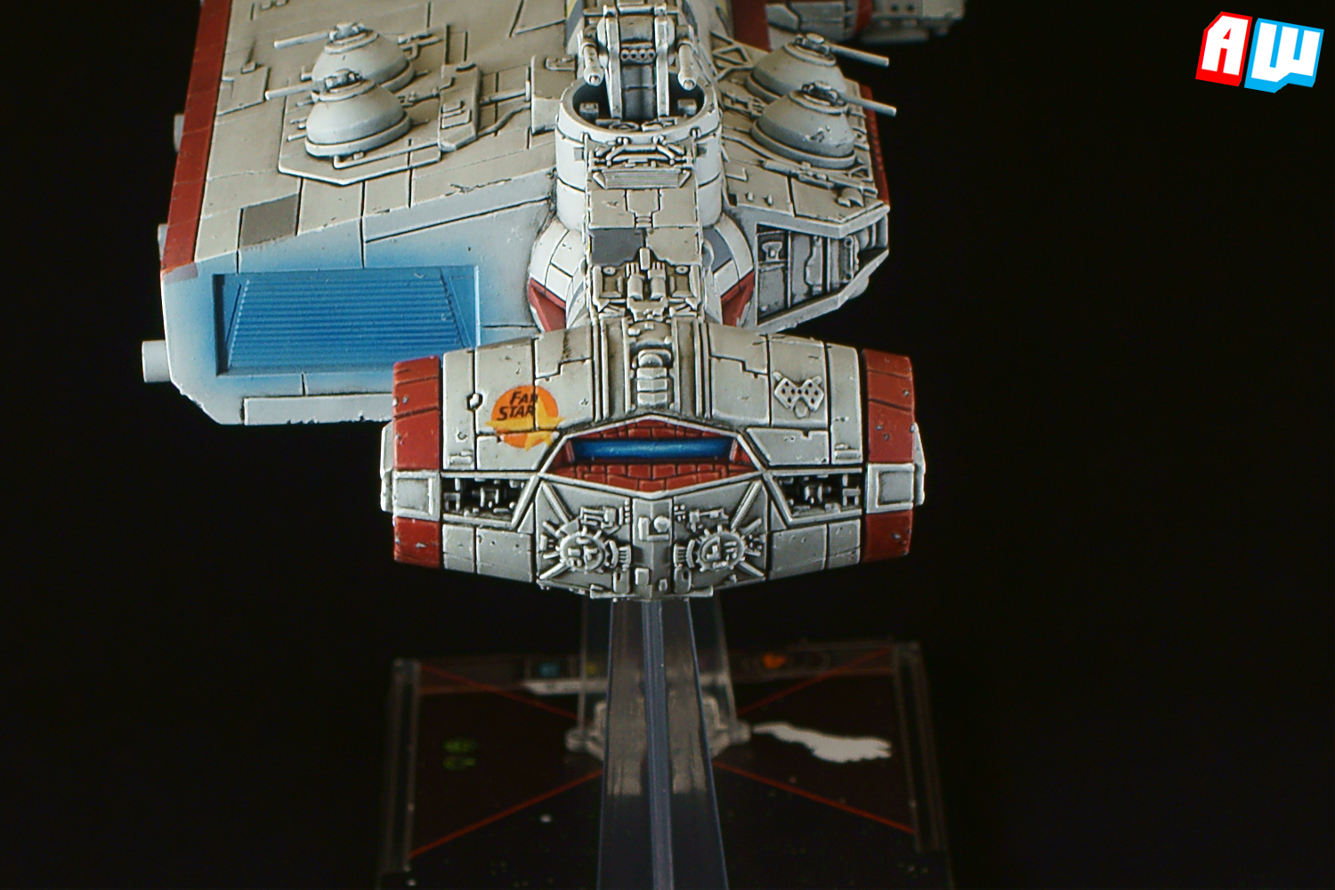 The Alternative Wargamer: Commission: FarStar Corvette