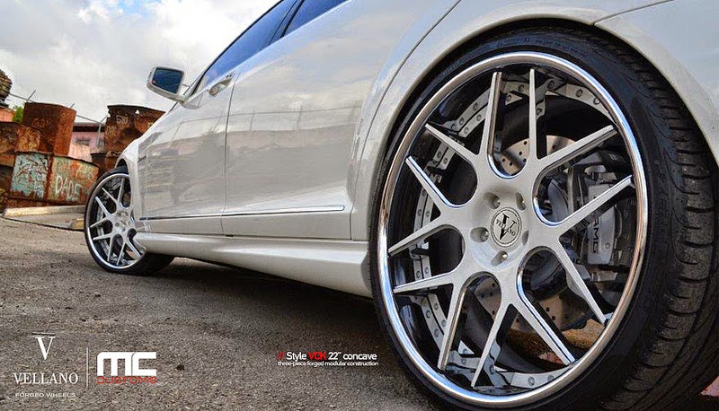 Mercedes-Benz W221 S63 AMG on Vellano Wheels | BENZTUNING