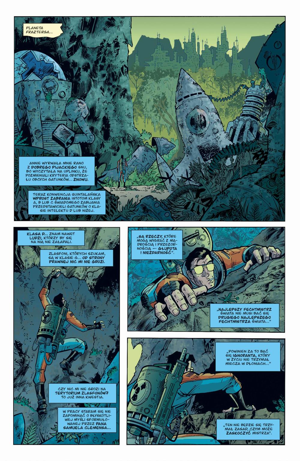 Nieregularny blog poświęcony Image Comics: Fear Agent #1 (Rick Remender ...