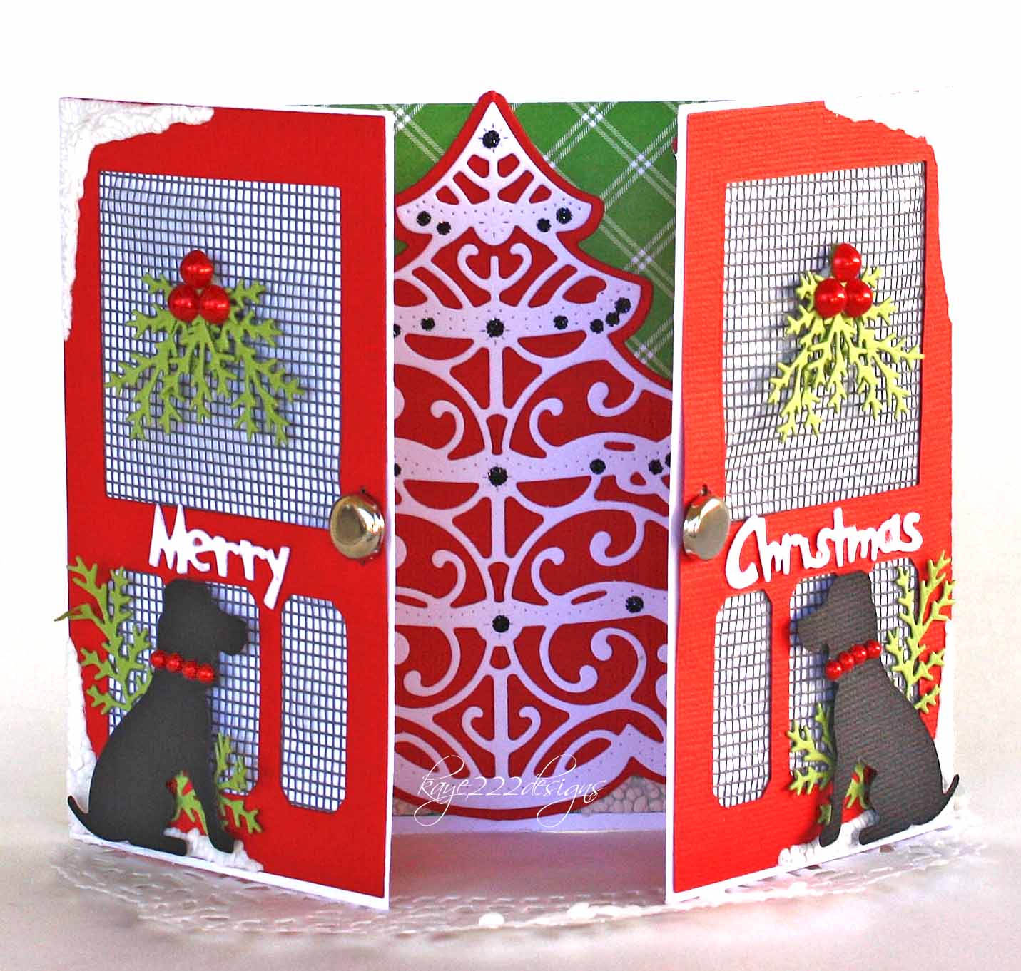 Christmas Gatefold Card with Lisa Blastick - Cheery Lynn Designs ...