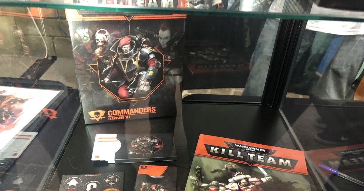 El Descanso del Escriba: Kill Team Commanders presentado en Warhammer ...
