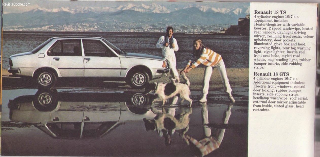 Revista Coche: Catálogos de época: los Renault de los años 80