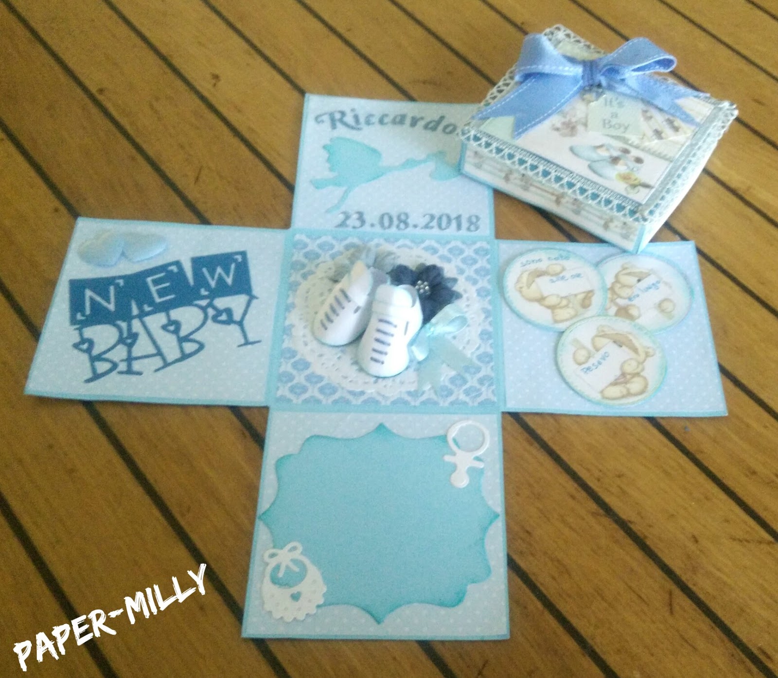 Le Tre Pazze PAPERine: BABY EXPLOSION BOX