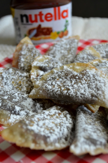 For the Love of Dessert: Baked Nutella Ravioli