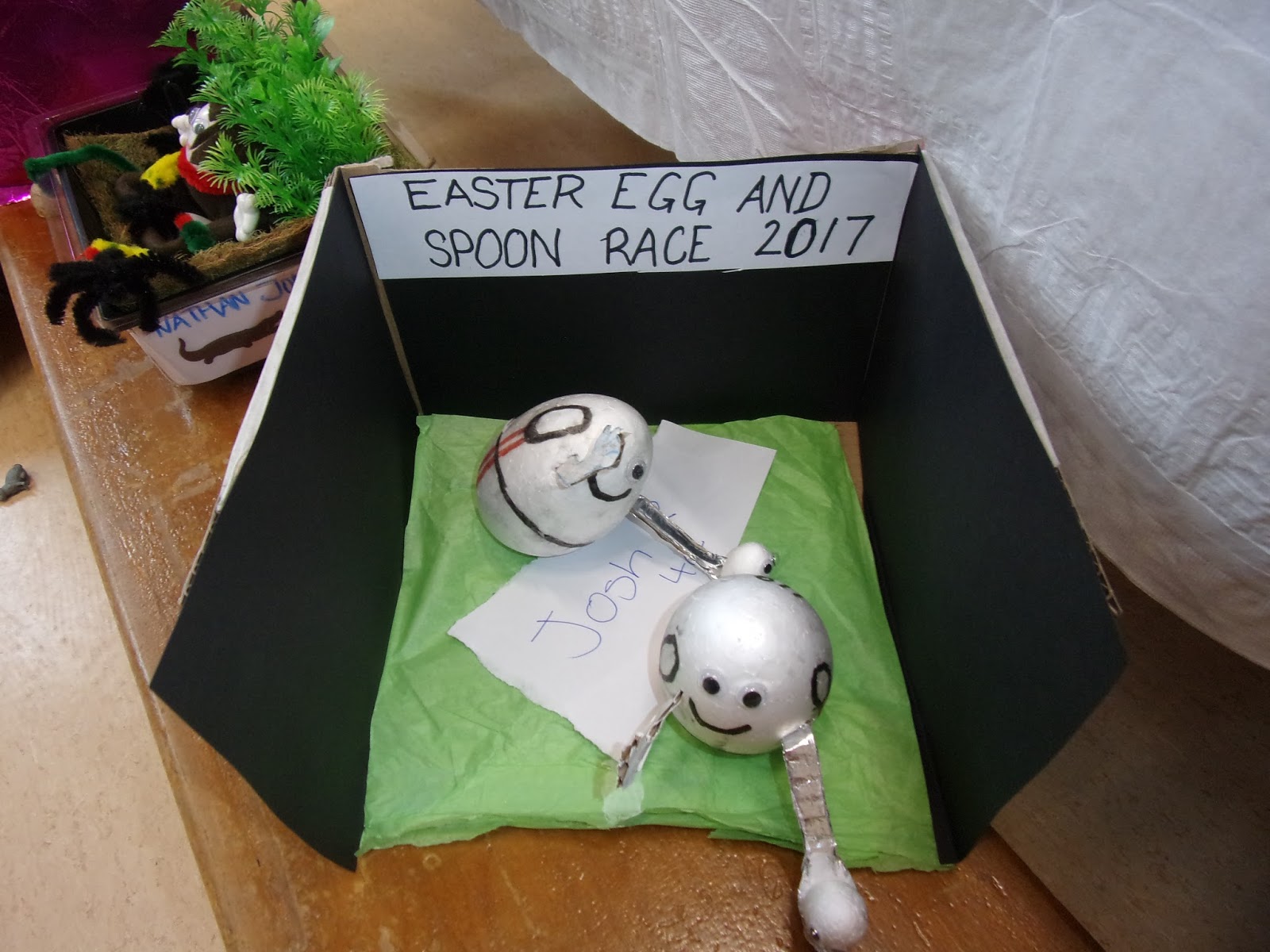 Alderwood Junior School: Egg Competition Winners and entries
