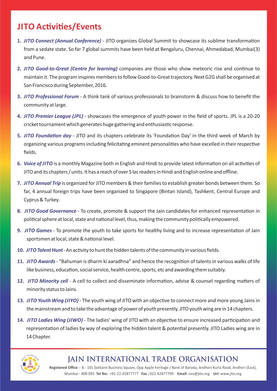 JITO Presentation: JITO Introduction