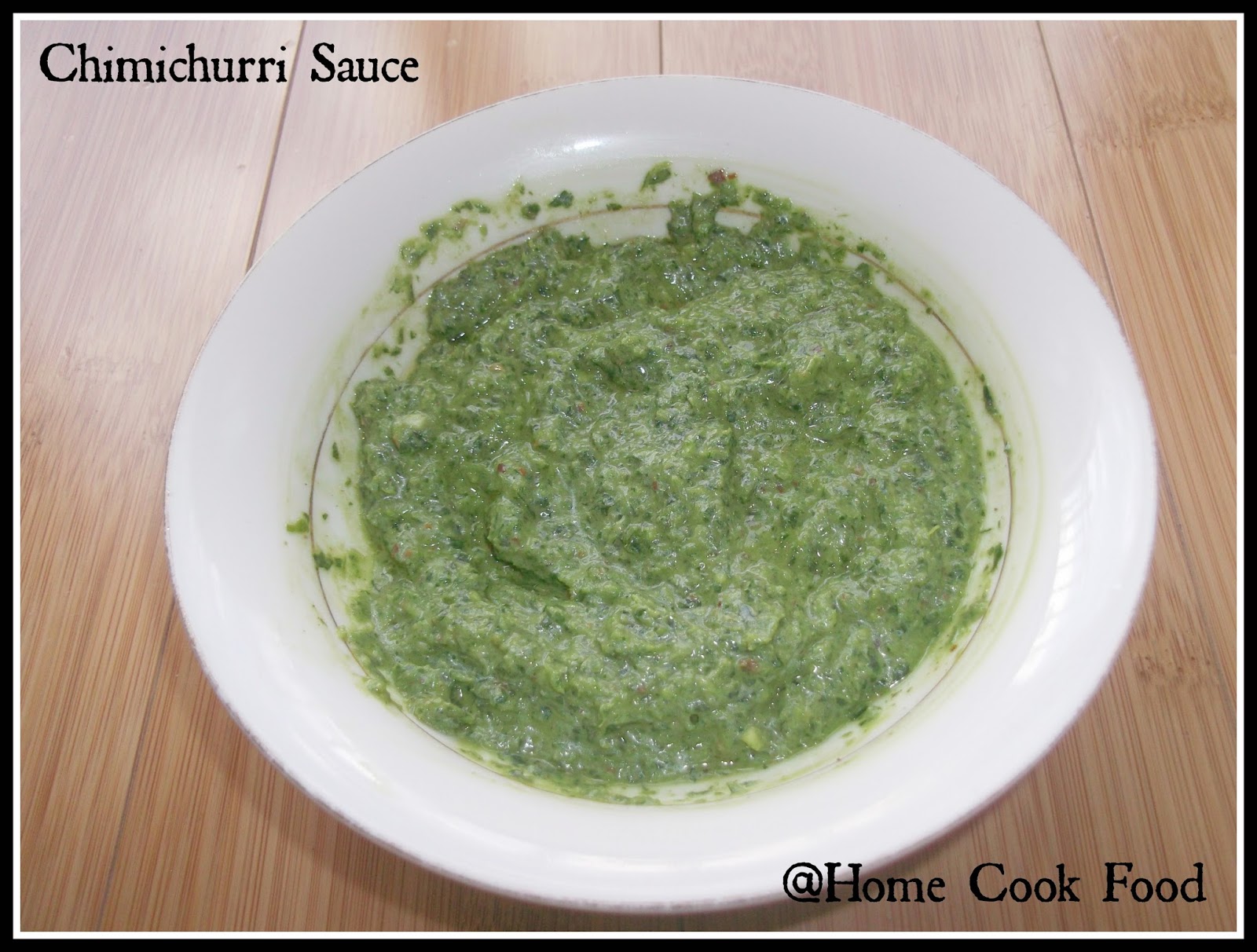 HCF: Chimichurri Sauce