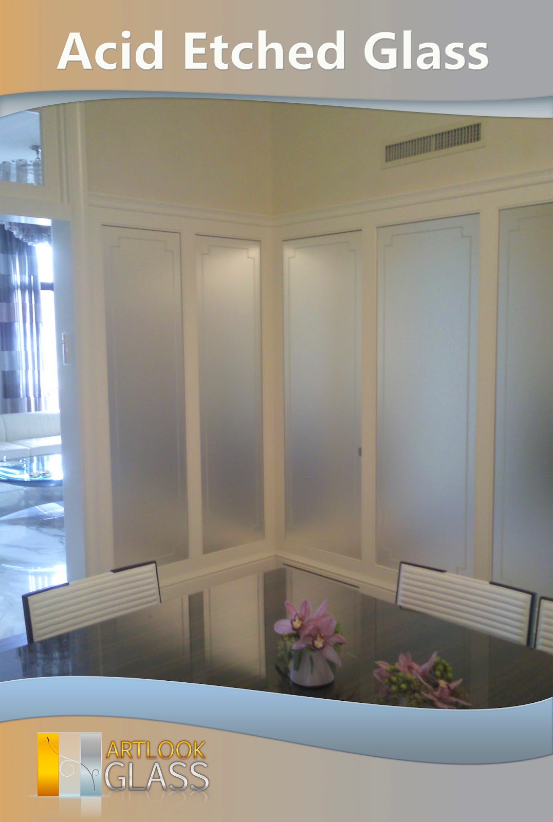 Acid Etched Glass | laminatedglassnyc.com