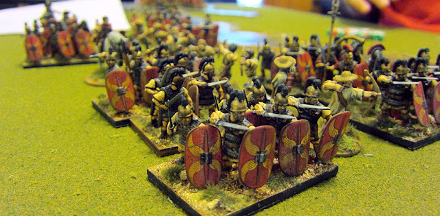 1000 Foot General: Hail Caesar Skirmish #11: Infantry vs. Cavalry. Kind of.